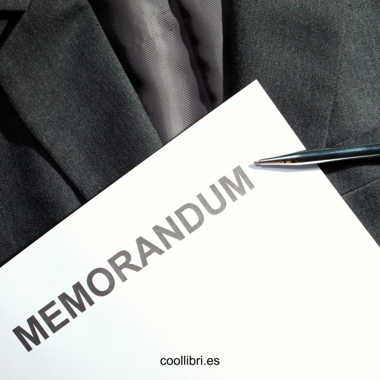 ¿Por qué el memorándum de libro es esencial para un estudiante?
