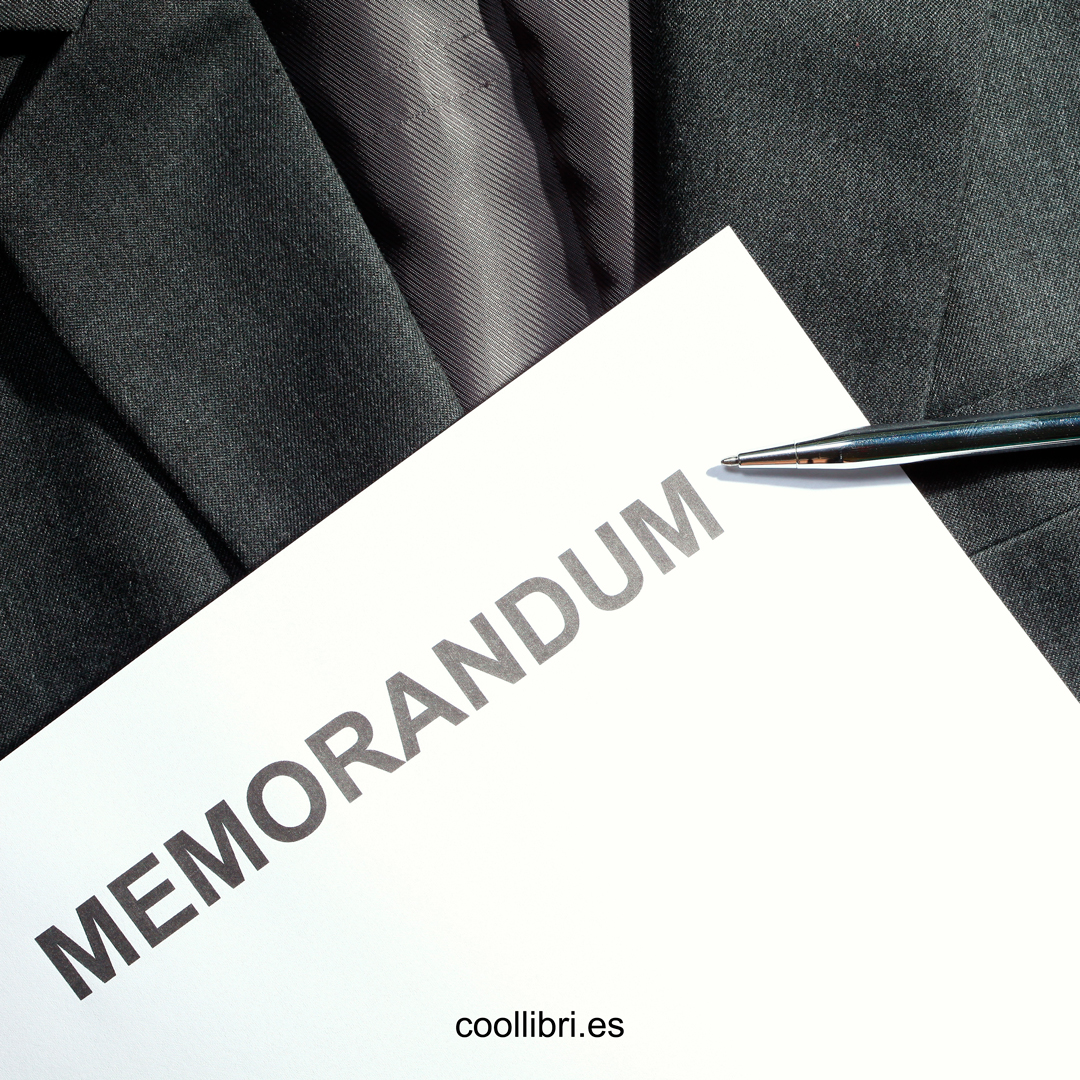 ¿Por qué el memorándum de libro es esencial para un estudiante?